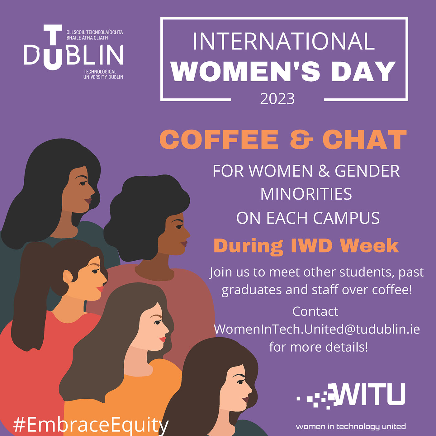 News | WITU International Women's Day 2023 Cross-campus Event | TU Dublin